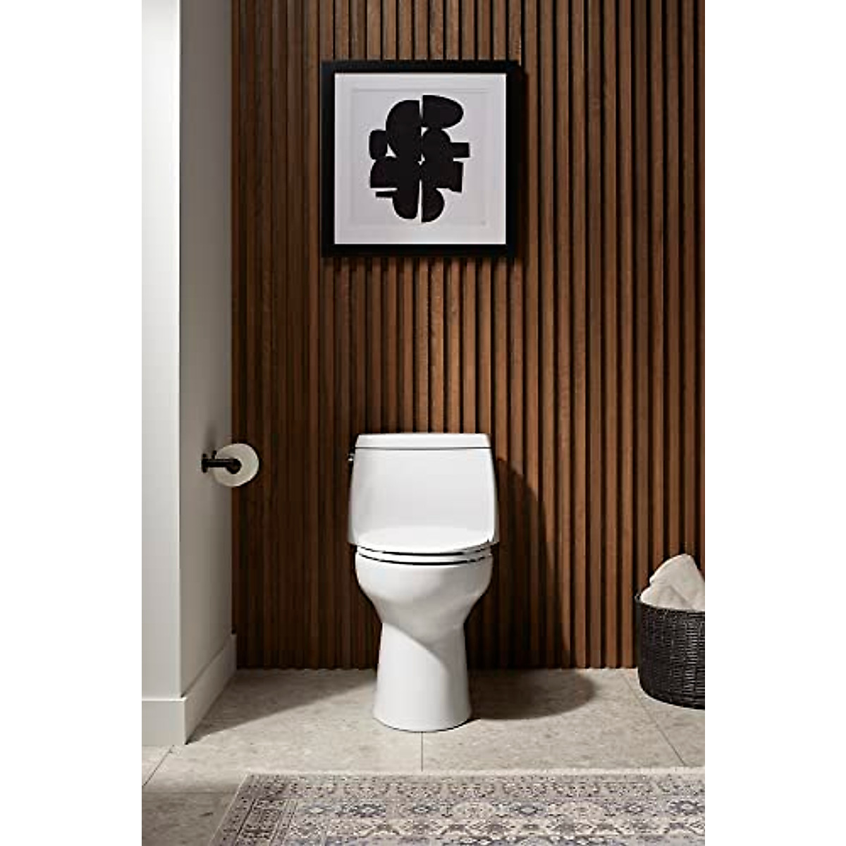 KOHLER 30810-RA-0 Santa Rosa One-Piece Compact Elongated 1.28 Gpf Toilet With Revolution 360 Swirl Flushing Technology