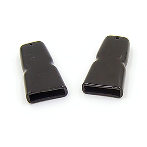 amololo Premium Quality Longbow Rubber Bow Tip Protector Recurve Bow Limb Tip Protector (1 Pair/Pack)