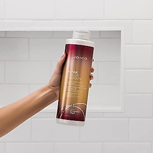 K-PAK Color Therapy Color-Protecting Shampoo | For Color-Treated Hair | Boost Shine | Improve Elasticity | Repair Breakage | Rebuild Damaged Hair | With Keratin & Argan Oil | 33.8 Fl Oz