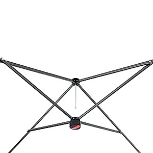 ARROWHEAD OUTDOOR 13’x13’ Pop-Up Canopy & Instant Shelter, 150D Fabric Construction, Adjustable Height, Wheeled Carry Bag, Guide Ropes & Stakes Included, Brown & Tan v2 (New) (KGS0389U)