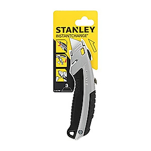 Stanley 0-10-788 Instant Change Retract Knife, Grey
