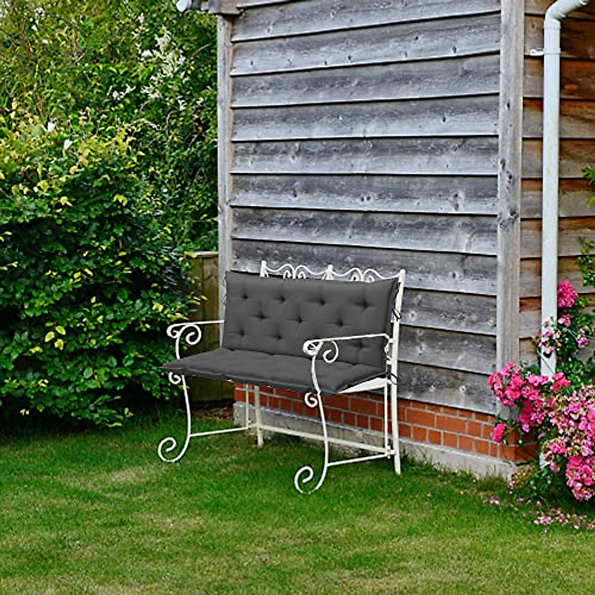Indoor/Outdoor Bench Cushion,Fabric Garden Bench Cushion Chair Cushions 70.9"x19.7"x2.8",Cushion for Swing Chair Replacement Cushion Patio Chair Pads for Patio Furniture Home Office