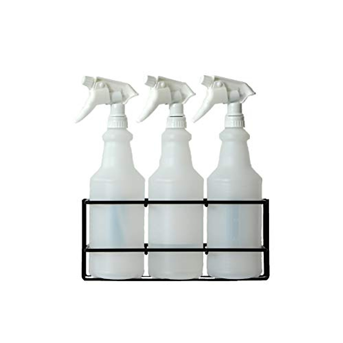 TCD Parts Spray Bottle Storage Rack - Mountable - Holds 3 Bottles - Heavy Duty