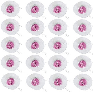 20 Pcs Universal Kerosene Lamp Mantles,Universal Dual Head Gas Lantern Accessories Mantle for Home Restaurant Decoration or Camping Hiking