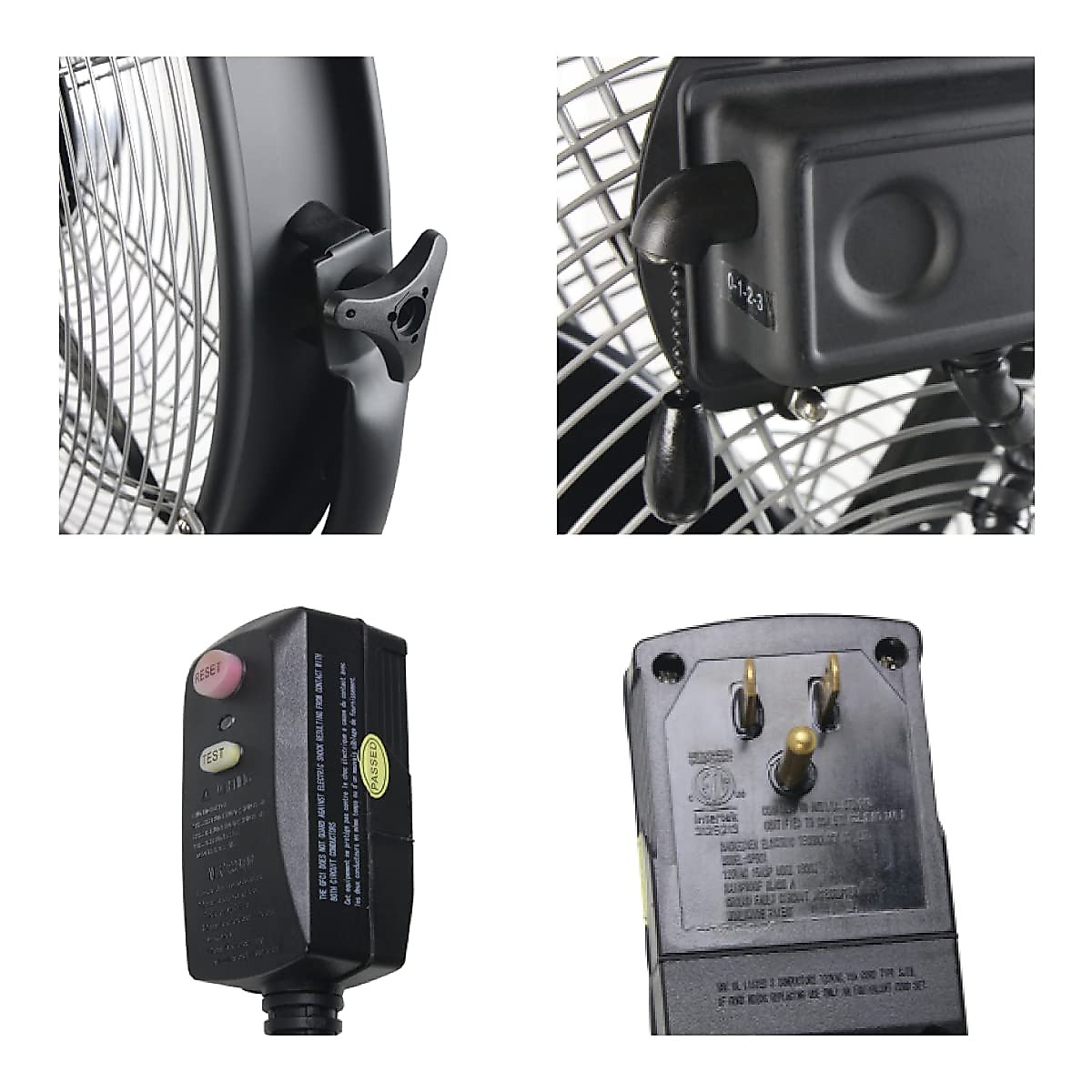 MaxxAir HVPF 20-Inch OR Pedestal Fan