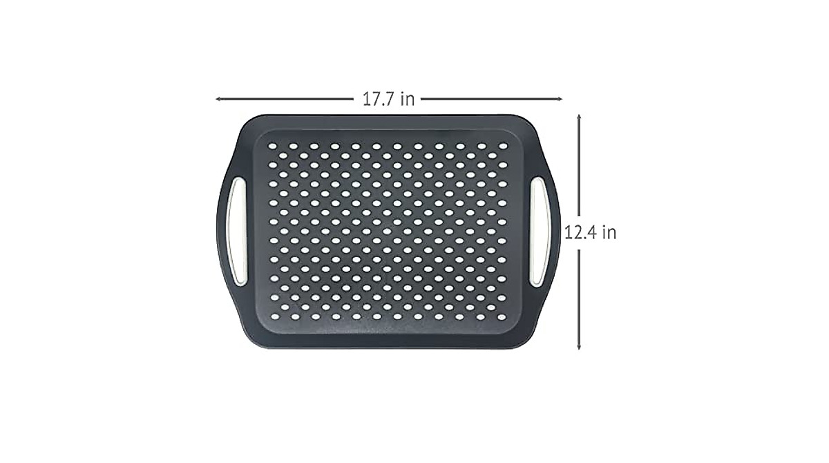 Non-Slip Serving Tray 3-Pack - Secure & Stable Food Transport
