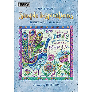 LANG SIMPLE INSPIRATIONS™ 2023 MONTHLY PLANNER (23991012116)