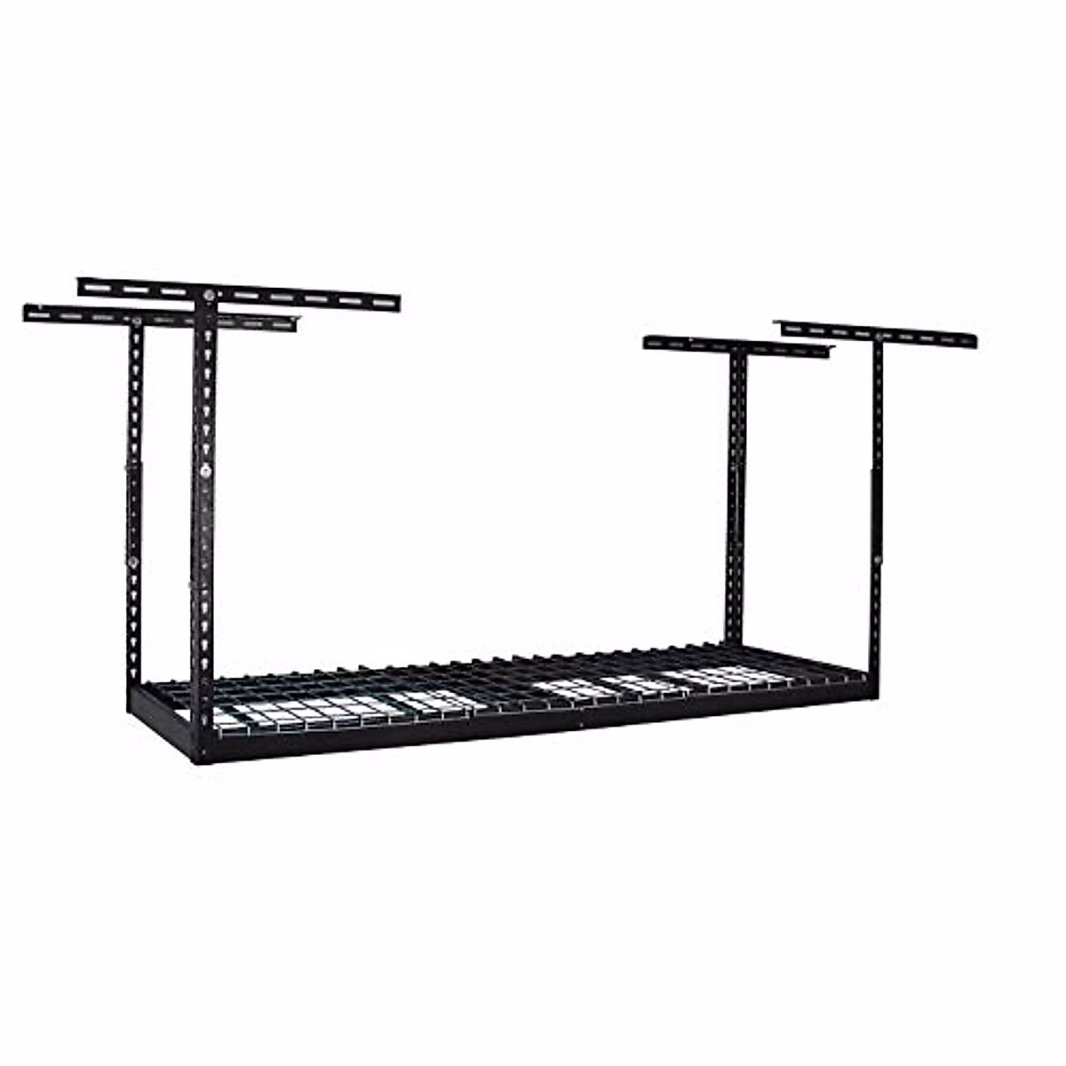 MonsterRAX - 2x6 Overhead Storage Rack (Hammertone, 18"-33" Ceiling Drop Down)