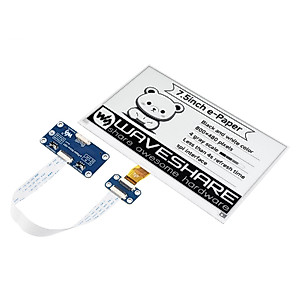 7.5 inch E-Ink display e-Paper HAT Resolution 800×480 SPI interface for Raspberry Pi 3 2 Zero W WH Jetson Nano Arduino @XYGStudy