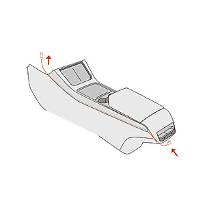 JOWUA 480° Rotation Car Mount with Wireless Charging 10w for Tesla Model 3 & Model Y, Compatible with Phone 13 Pro Max, iPhone 13 Pro and Other 4.7-6.5'' Smartphones