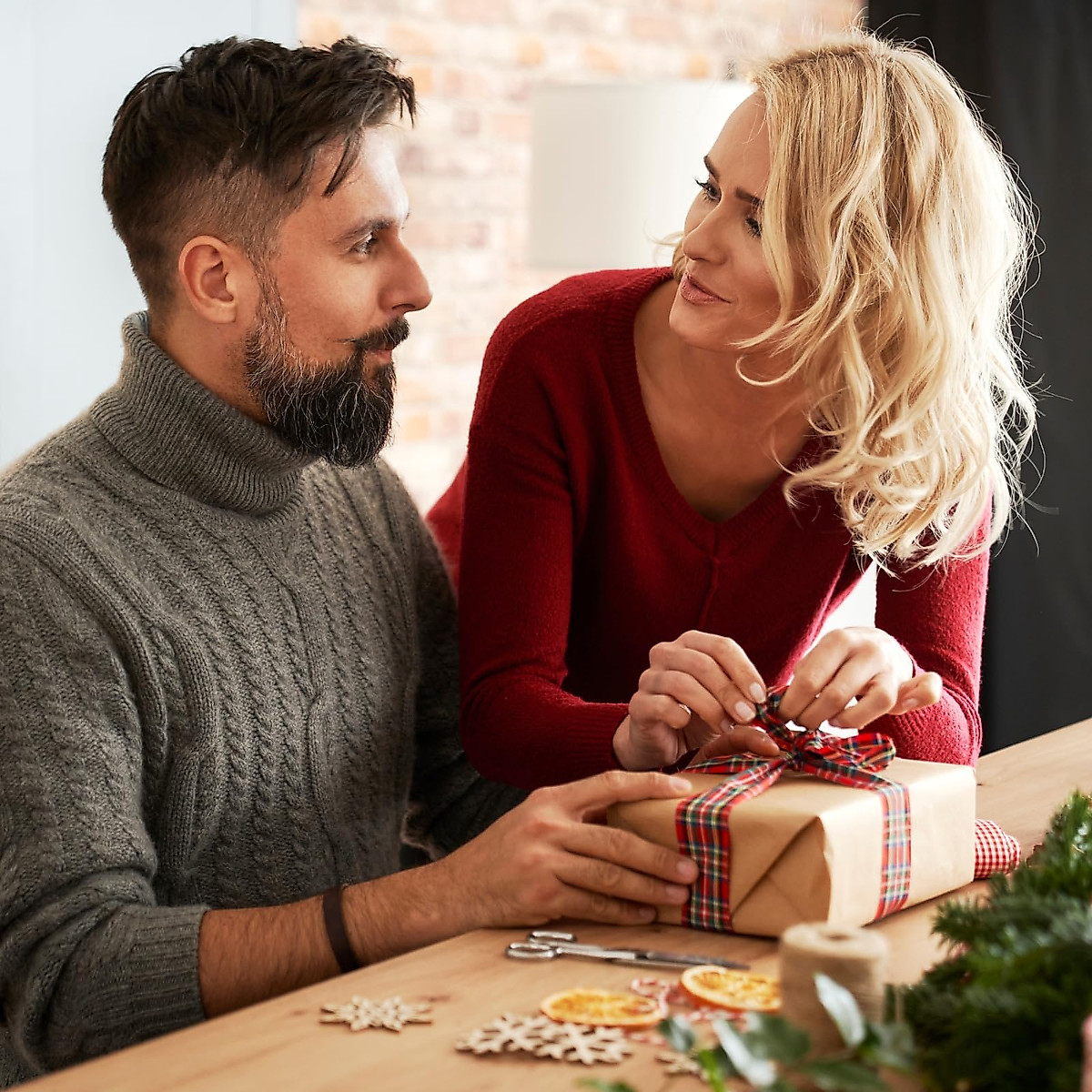 Meiyante Beanie Hats for Men & Women - Warm Stocking Caps for Men & Women, Cuffed Knit Thermal Hats, Gift for Him & Her - Charcoal Gray Beanie - Stocking Stuffers for Women Men Under 10