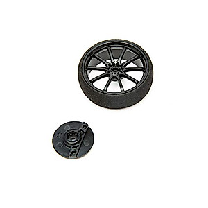 Spektrum Large Wheel, Black: DX5 Pro/6R/5C, SPM9061