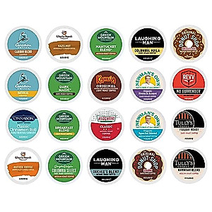 Keurig Coffee Lovers' Collection Sampler Pack, Single-Serve K-Cup Pods, Compatible with all Keurig 1.0/Classic, 2.0 and K-Café Coffee Makers, Variety Pack, 40 Count
