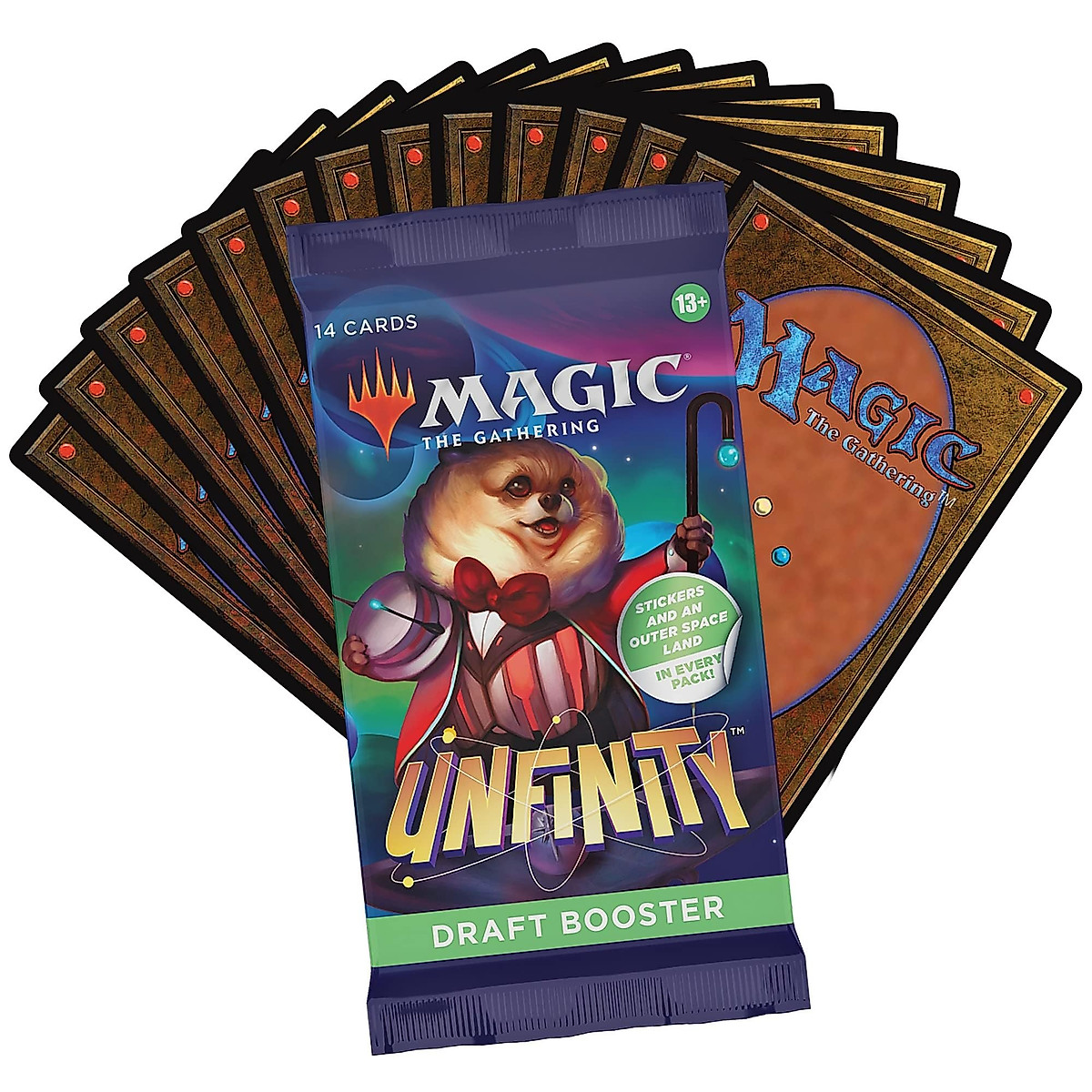 Magic: The Gathering Unfinity 3-Booster Draft Pack | 42 Magic Cards