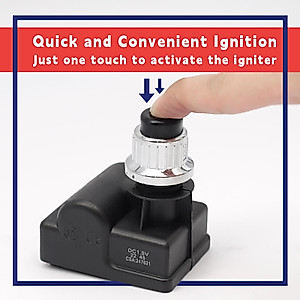 Dusledel Grill Igniters Kit Replacement for Blackstone Grill 36 Inch Griddle, Push Button Electronic Battery Igniters Replacement Spark Plug Kit with 4 Electrode