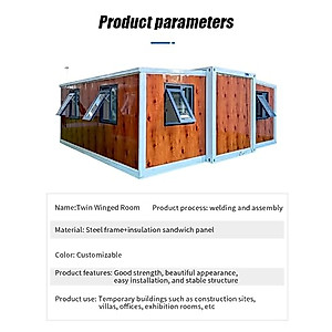 20ft 40ft Expandable Container House Factory Direct Cheap Movable Expandable Home Portable Container Home