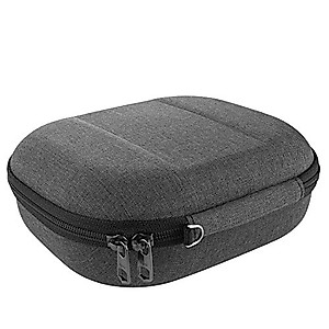Geekria Shield Headphones Case Compatible with JBL Tour ONE, Live 660NC, 650 BTNC, Tune 750, Live 500BT, E65BTNC Case, Replacement Hard Shell Travel Carrying Bag with Cable Storage (Dark Grey)