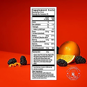 Floradix, Iron & Herbs Vegetarian Liquid Supplement, Energy Support for Women and Men, Easily Absorbed, Non-GMO, Vegetarian, Kosher, Lactose-Free, Unflavored, 8.5