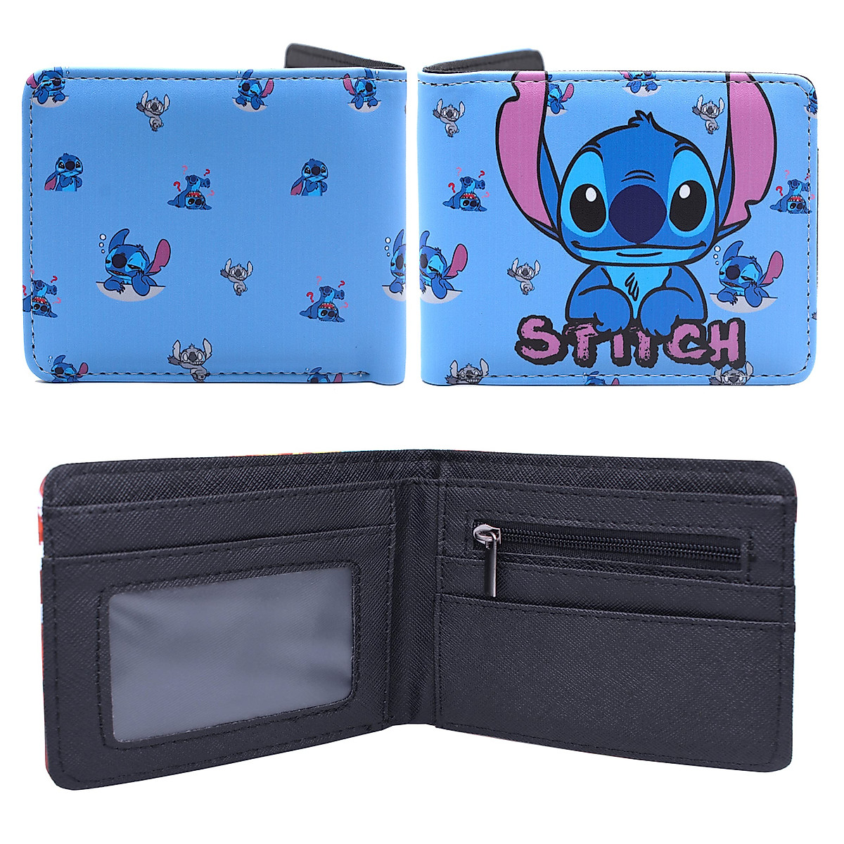 Amatensu Anime Characters Angel wallet Lilo wallet Stitch wallet G