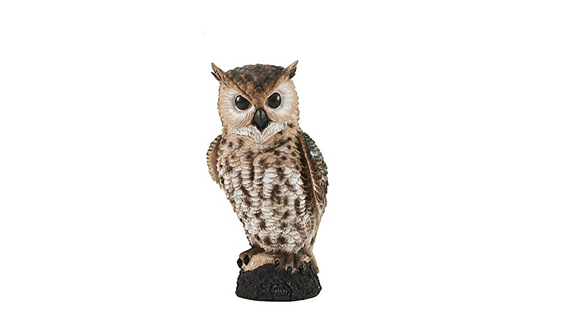 VA Resin Garden Owl Statue, Fake Owl, Fake Statue, Fake Owls, Garden ...