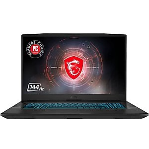 MSI Crosshair 15 Gaming Laptop, 15.6" 144Hz FHD IPS Display, Intel Core i7-11800H, 16GB DDR4 RAM, 512GB NVMe SSD, NVIDIA GeForce RTX 3050, RGB Backlit Keyboard, Windows 10 Home, TWE Mouse Pad