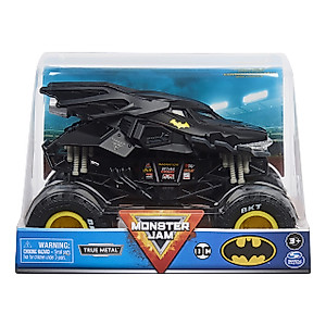 Monster Jam, Official Batman Monster Truck, Collector Die-Cast Vehicle, 1:24 Scale