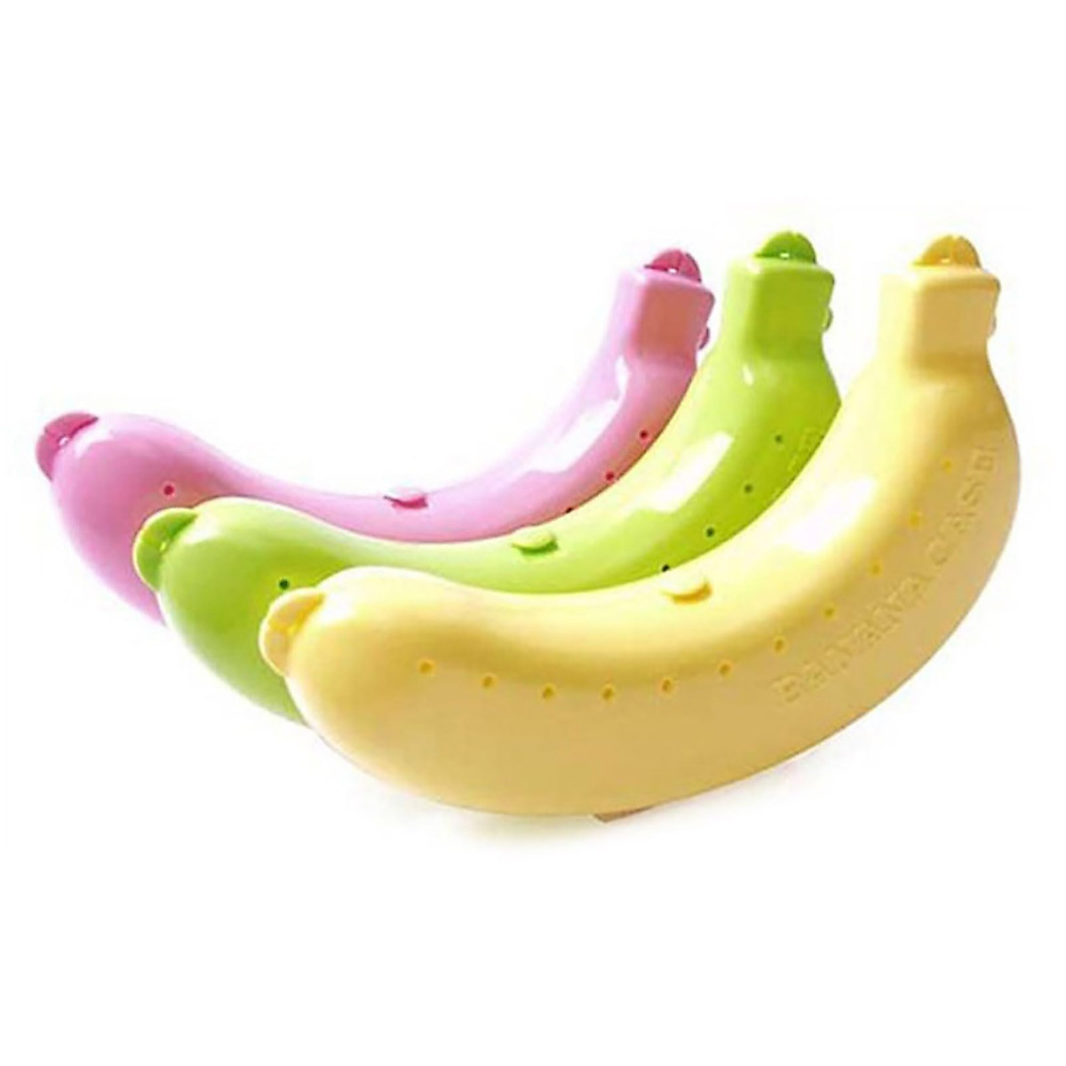Banana Saver Flexible Keep Plastic Picnic Fruit Banana Storage Case Kitchen Tools Banana Keeper