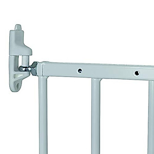 BabyDan MultiDan Metal Safety Gate, 24.6-42.2 inches, Adjustable, Wall-Mounted, Adjustable, Steel Construction, Made in Denmark