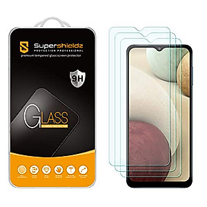 (3 Pack) Supershieldz Designed for Samsung Galaxy A12 / Galaxy A13 5G Tempered Glass Screen Protector, Anti Scratch, Bubble Free