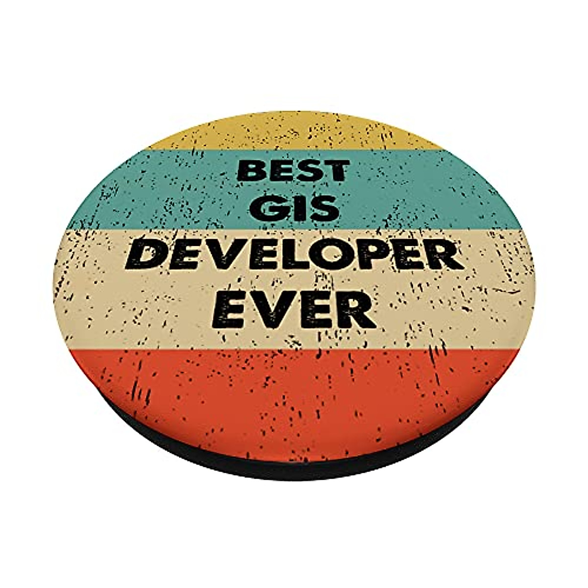 Gis Developer Shirt | Best Gis Developer Ever PopSockets Swappable PopGrip