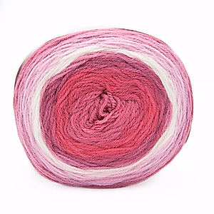 Lion Brand Yarn Mandala Yarn, Multicolor Yarn for Crocheting and Knitting, Craft Yarn, 1-Pack, Cupid