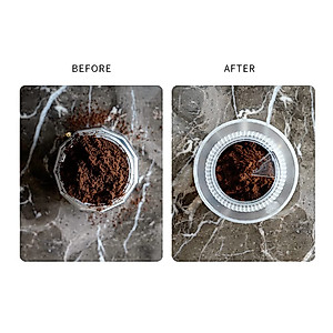 watchget Moka Pot Dosing Funnel, 54mm Stovetop Espresso Coffee Maker Distribution Tool Italian Coffee Maker Dosing Ring For Moka Express 3 Cups, Transparent