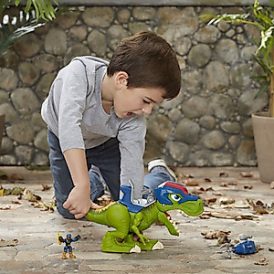 Playskool Heroes Chomp Squad Troopersaurus and Bobby Badge