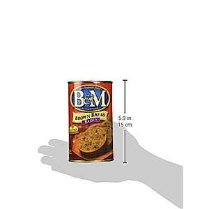 B&M Brown Bread, Raisins, 16 Ounce