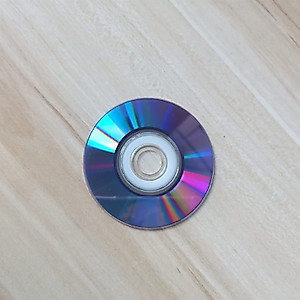 xinchuangya 50 Pack 3'' 8cm White Surface Printable Mini Recordable Blank DVD-R Discs Disk for DVD VCR Video Camera 1.4GB/30min 1-8X (WS5201)