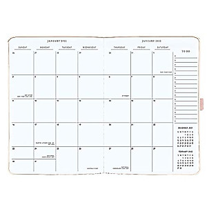 Graphique Designer Planners - 18-Month Dated Calendar - Polka Dot - Vegan Leather Business Monthly Planner with Weekly Agenda & Notes - For School, Work, or Home - Jul 2021-Dec 2022 (8" x 10")