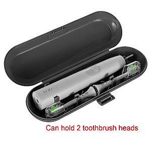 Cosmos Pack of 2 Plastic Travel Case Toothbrush Carrying Case Holder Container Compatible with Oral B Pro and also for Sonicare & Other Toothbrush