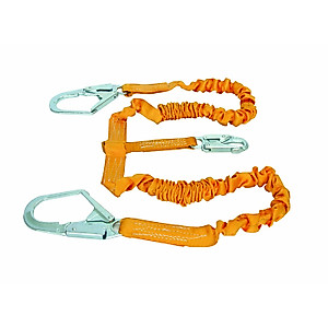 Miller by Honeywell Titan T5122SS-Z7/6FTAF 6-Feet Stretch Tubular Shock-Absorbing Lanyards