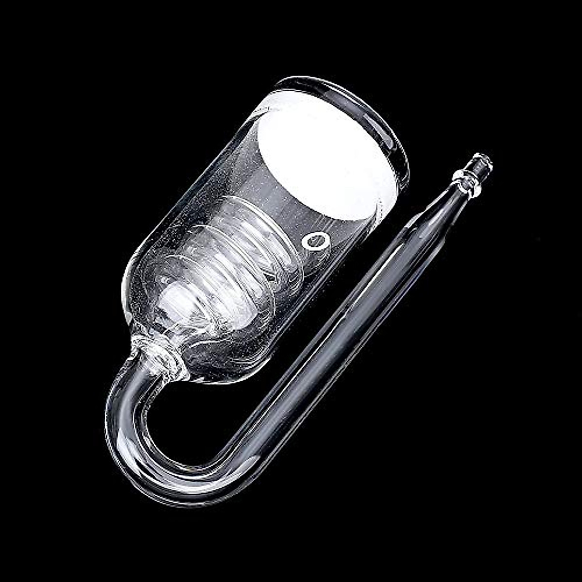 Yagote CO2 Diffuser, 3 Spiro Glass CO2 Diffuser, Glass Reactor for Aquarium Plants, Suitable for Tanks 15-50 Gal/60Liter - 200Liter (CO2 Diffuser-Spiral)