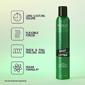 Root Lifter Volumizing Spray Foam | For All Hair Types | Provides Body, Volume & Anti-Frizz Protection | Medium Control | 10.58 Oz