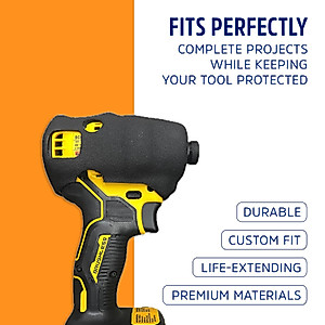 Protoco JB-95 Protective Cover Compatible with the Dewalt DCF809, DCF887, DCF890, 886, ¼” Hex Driver, Tool Cover