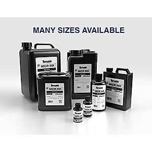 VersaInk-Nano Black MICR Ink -100ml – Magnetic Ink for Check Printers and All-in-One Inkjets, MICR Black (VIMB1S-6512)