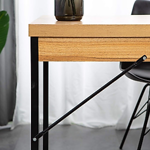 Computer Desk, 47 inches Office Desk with Drawers, Office Desks & Workstations Student Desk Study Desk Writing Desk Computer Table Work Desk for Home Office Bedroom