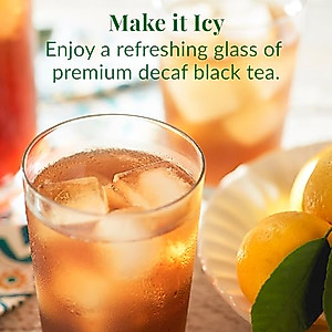 The Republic of Tea — Decaf Earl Greyer Black Tea Tin, 50 Tea Bags, Environmentally- Friendly Decaffeinated Tea