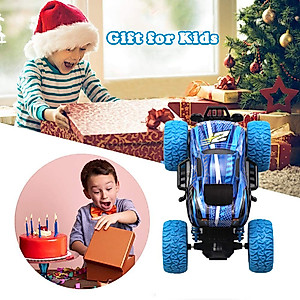 Chilartalent Pull Back Cars for Kids -Toy Trucks for Boys Alloy Toy Car Educational Toy Monster Trucks Inertia Car Toy for Boys Girls Toddler Gifts (Blue)