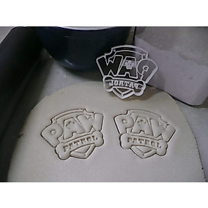 INSPIRED BY PAW PATROL THEMED CARTOON TV SHOW RESCUE DOGS COOKIE CUTTER MADE IN USA PR789