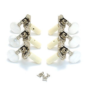 Grover Classic Machine Head Tuning Gear Pegs Nickel 306N