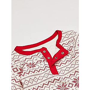 Hudson Baby Unisex Baby Cotton Sleep and Play, Reindeer, 0-3 Months