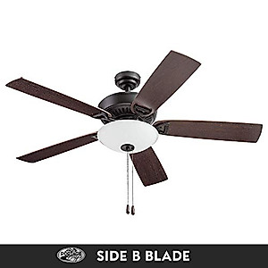 Portage Bay 51446 Montlake Ceiling Fan, 52, Bronze