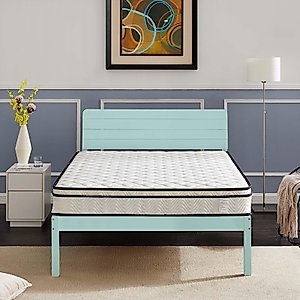 Memory Foam Mattress,10 Inch, Full Size Hybrid Bed Mattress, Medium-Firm Feel, Innerspring Hybrid Mattress, Pressure Relief, Bed in a Box CertiPUR-US Certified